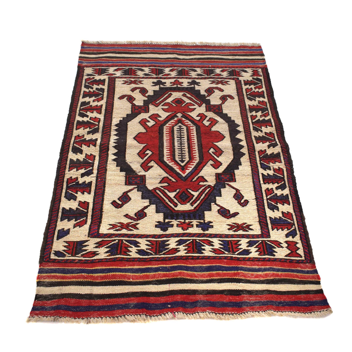 Small Traditional Hand Knotted Saghari Kilim Order Now