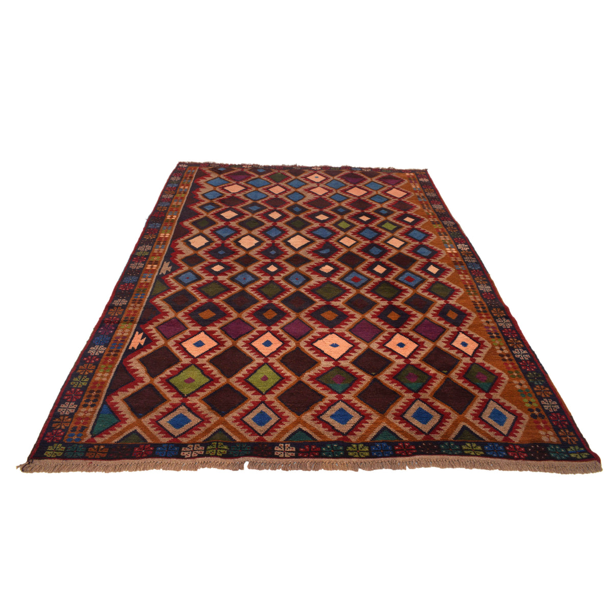 Authentic Handmade Tribal Afghan Dining room Rug on sale.