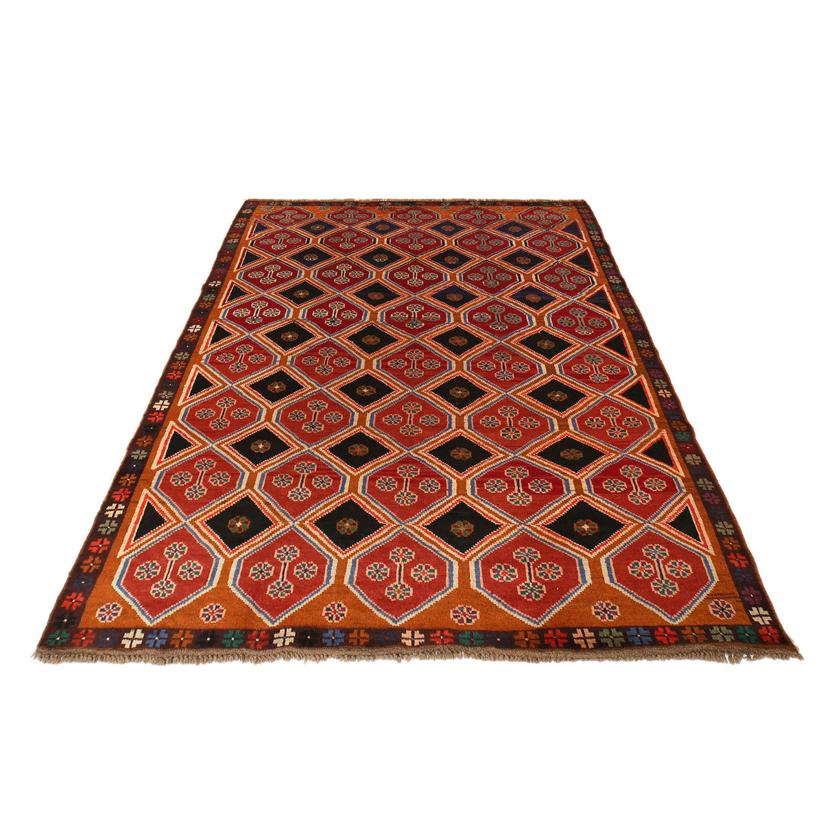 Buy Hand Knotted Afghan Tribal Dining room Carpet.