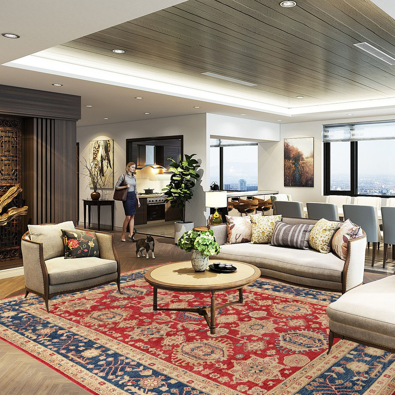 Shop Handmade Carpets, Rugs and Qaleen | ALLRUGO.PK