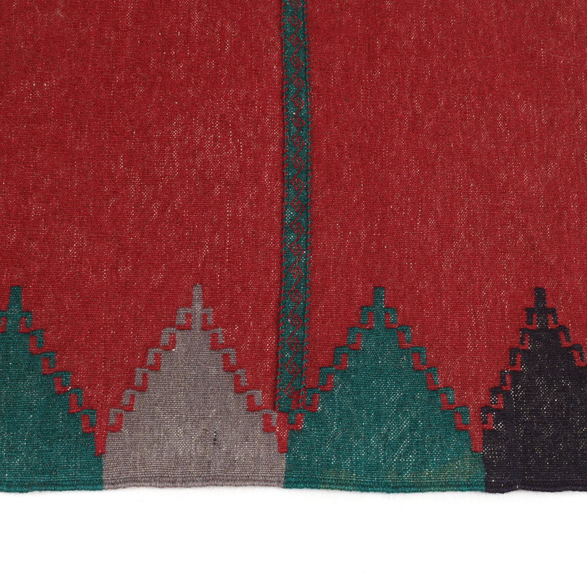 Buy New Handmade Red Color Afghan Table Sheet Kelim.