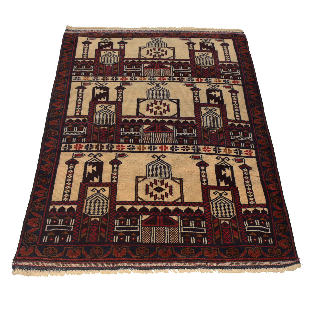 White Color Jay Namaz 3 x 5 For Sale - Buy Now at ALLRUGOPK